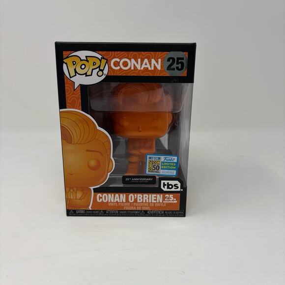 Funko | Toys | Funko Pop Vinyl Conan Obrien Orange San Diego Comic Con ...